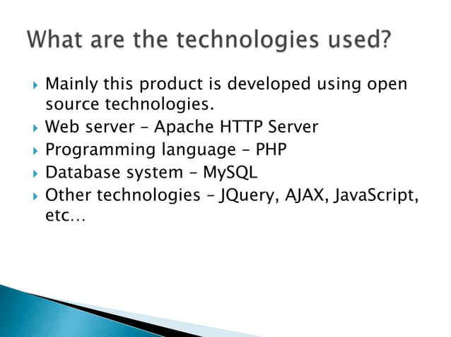Final project viva presentation | PPSX | Web Development | Internet