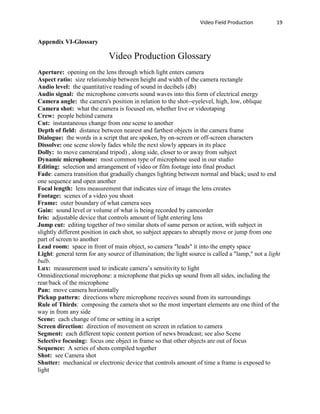 Video Field Production Training | PDF