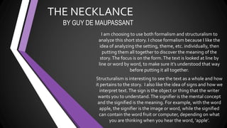 The Necklace | PPTX