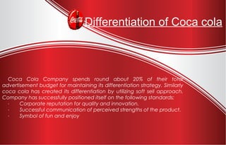 Coca Cola M.com (I) ucp Final project Marketing | PPT