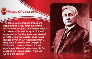 Coca Cola M.com (I) ucp Final project Marketing | PPT | Business ...