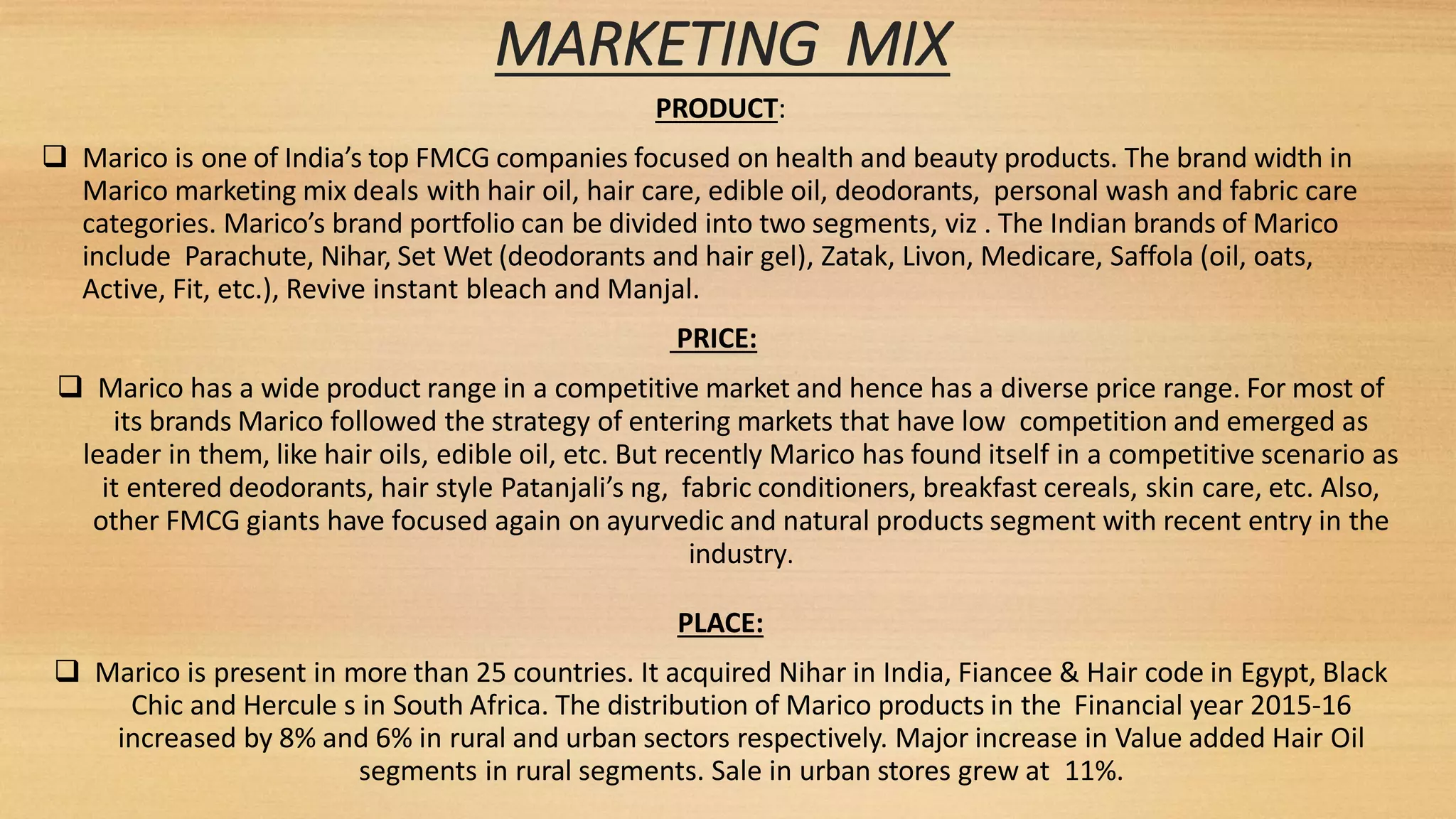 marico - saffola | PPTX