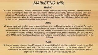 marico - saffola | PPT