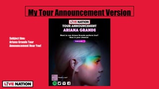 Final Presentation Ariana Grande | PPTX