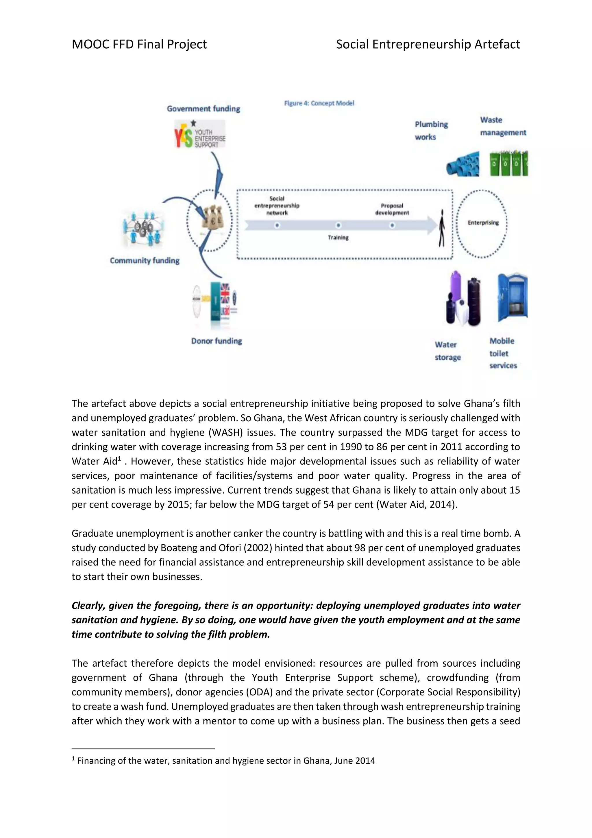 WASH Entrepreneurship | PDF