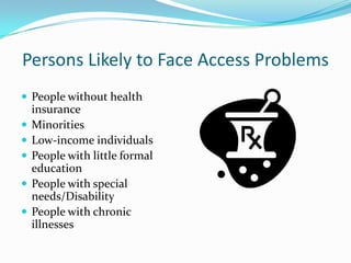 Access to Health Care | PPTX