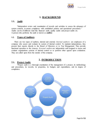 project of audit | DOCX