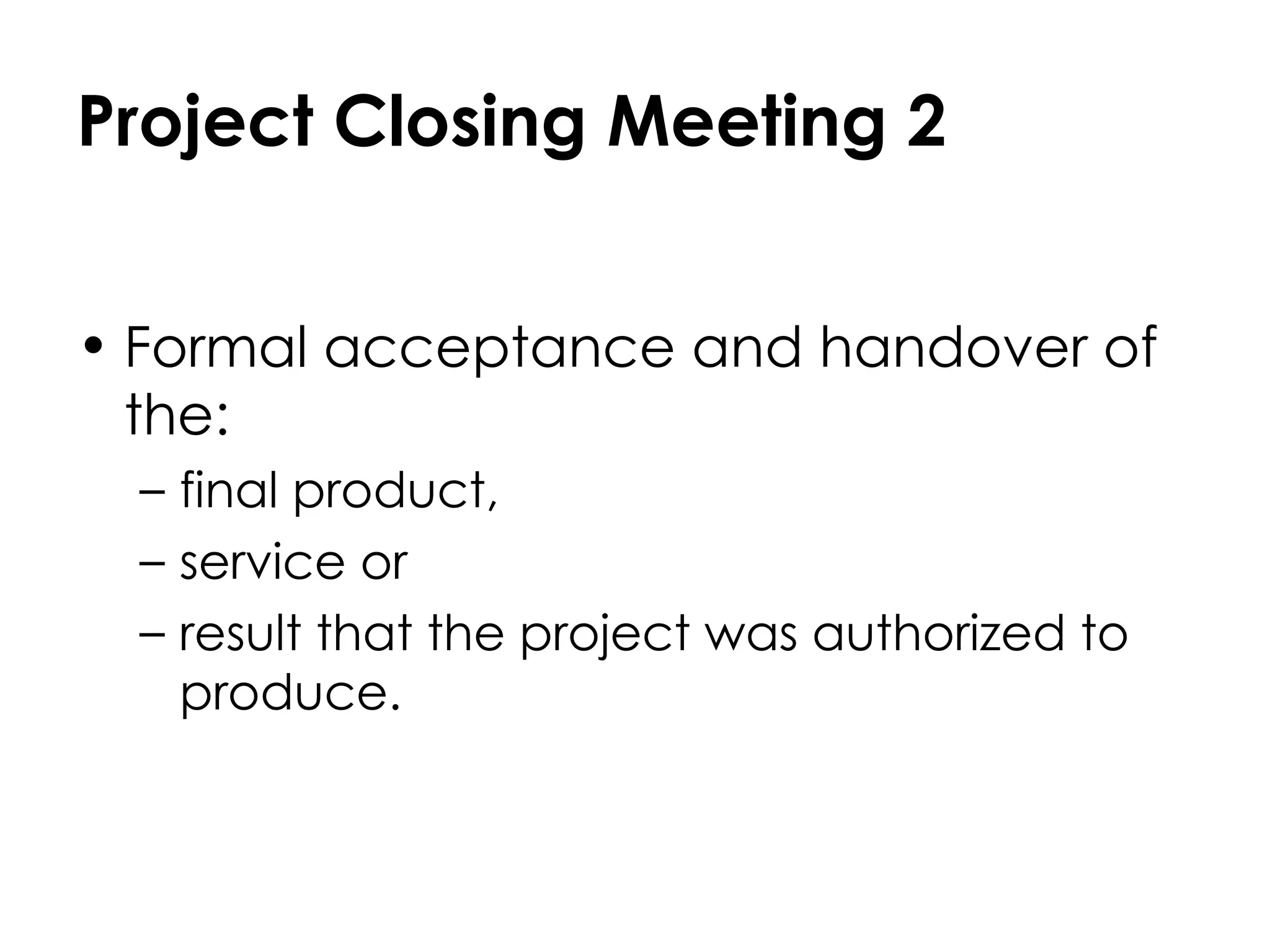 Final Project Closing | PPT