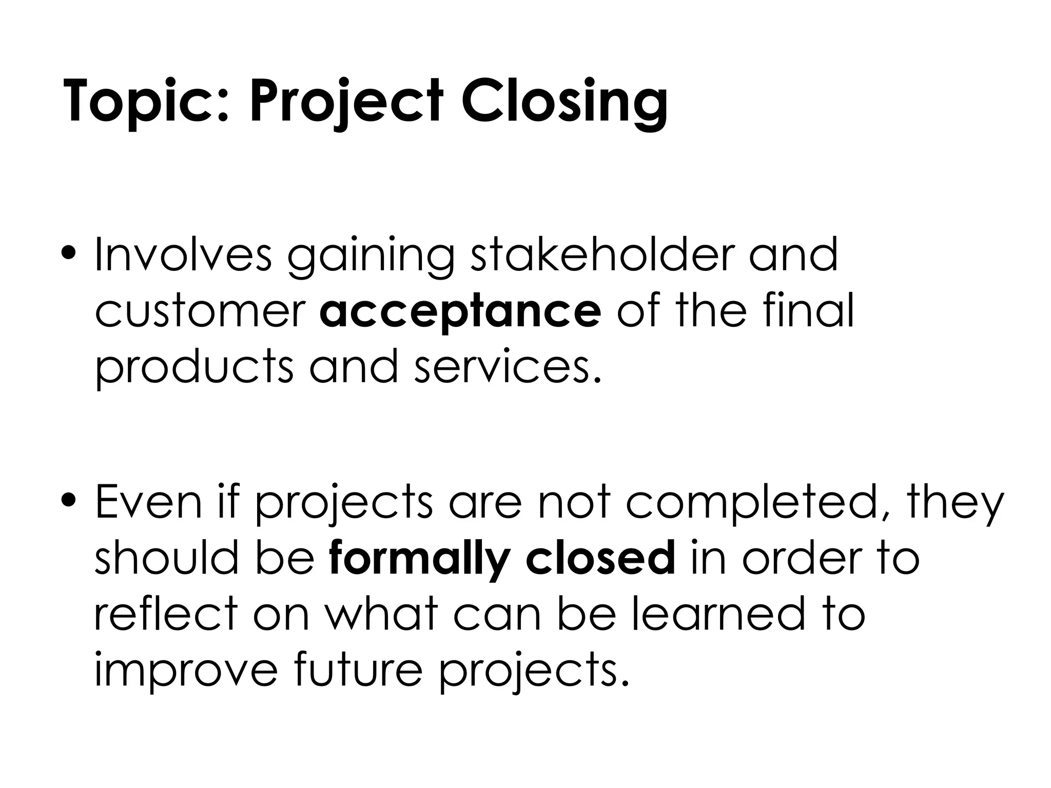 Final Project Closing | PPT