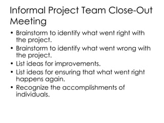 Final Project Closing | PPT