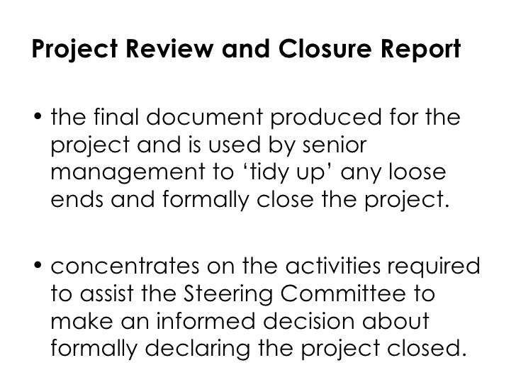 Final Project Closing