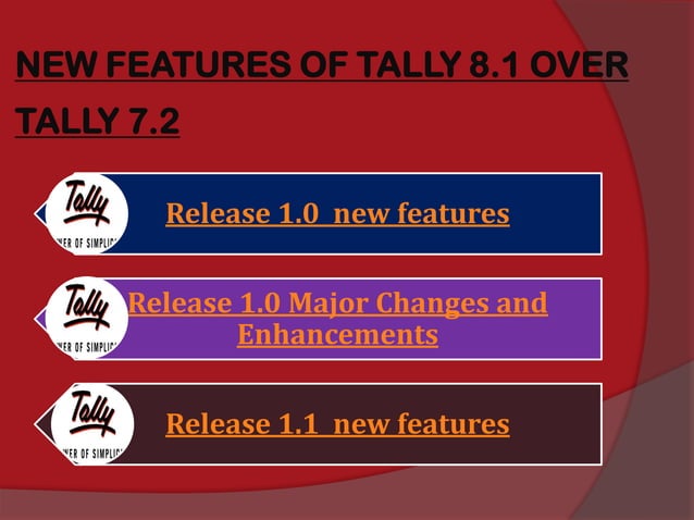 Final project comparison between various version of tally | PDF ...