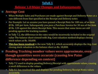 Final project comparison between various version of tally | PDF