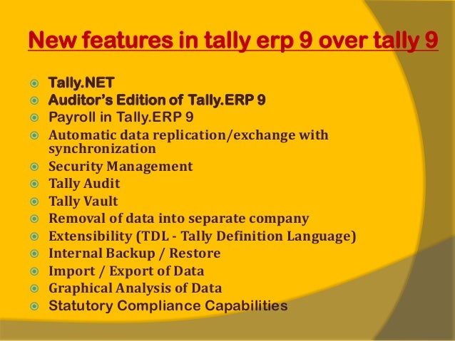 Final project comparison between various version of tally