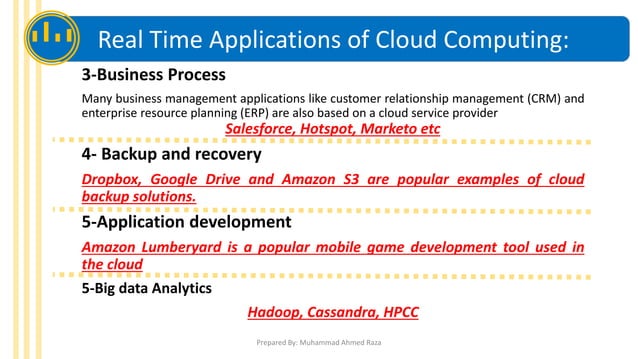 Presentation on Cloud Computing | PPT