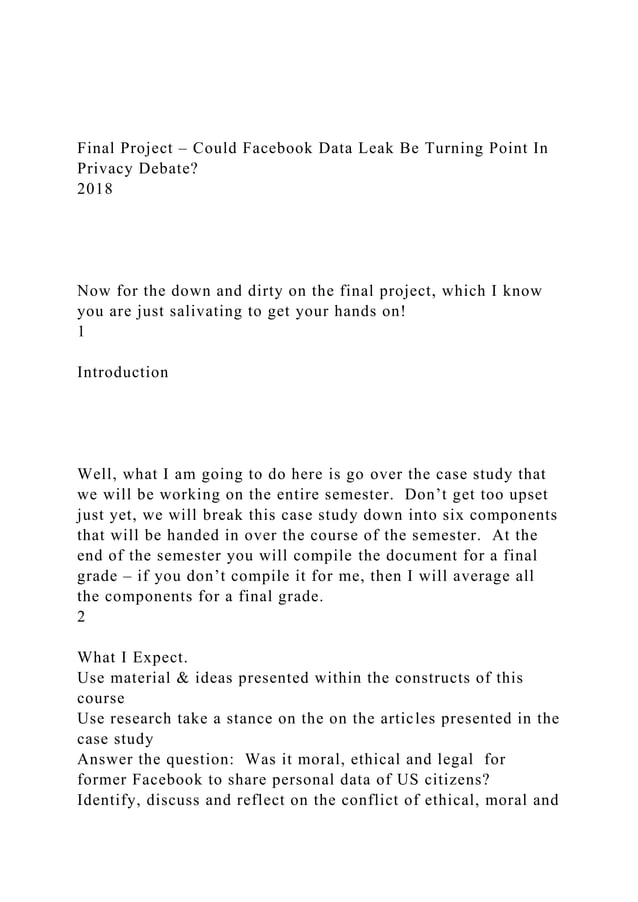 Final Project – Could Facebook Data Leak Be Turning Point In Pri.docx