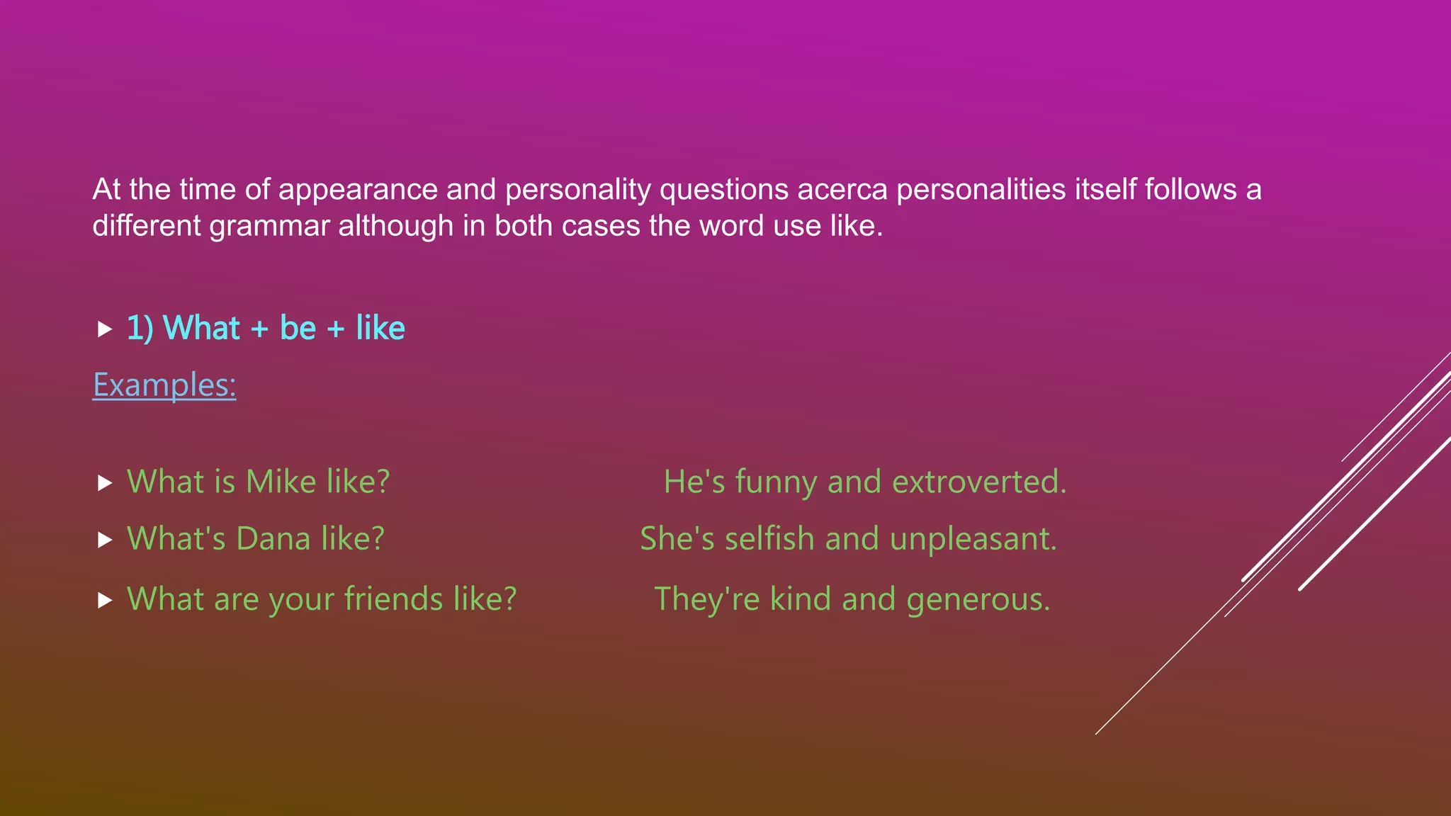 Be like and look like | PPTX