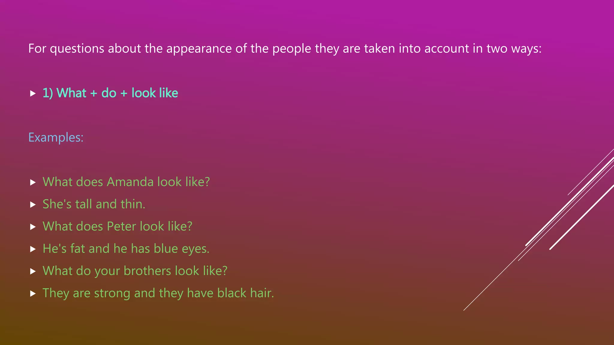 Be like and look like | PPTX