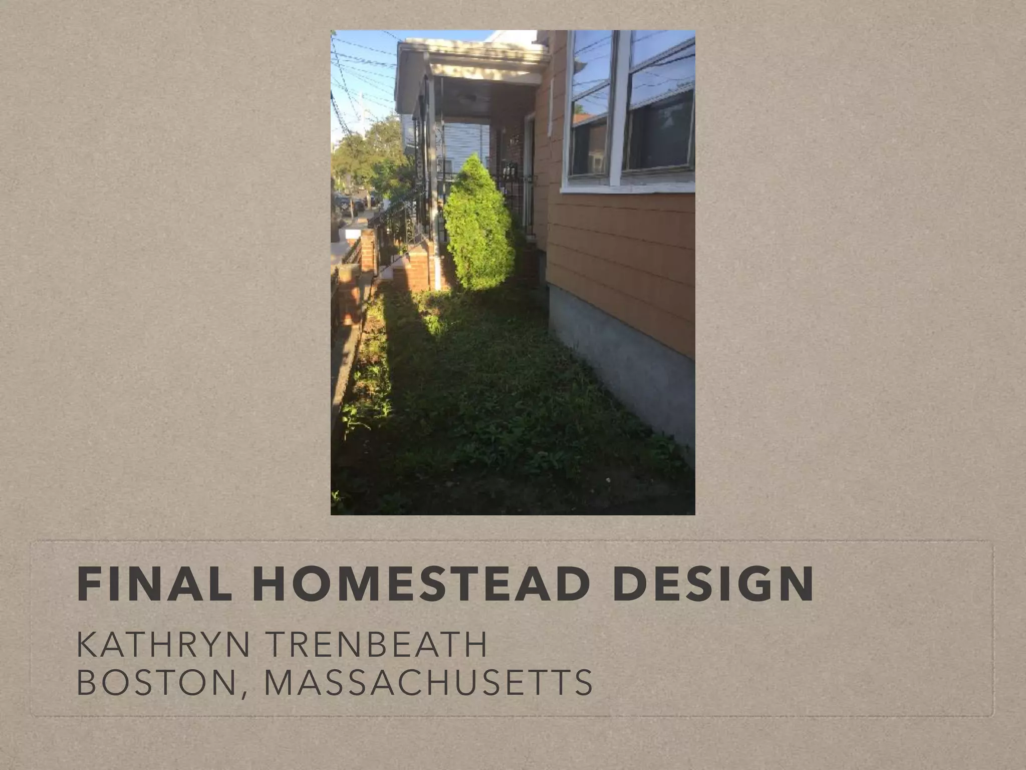 Final project design | PPT