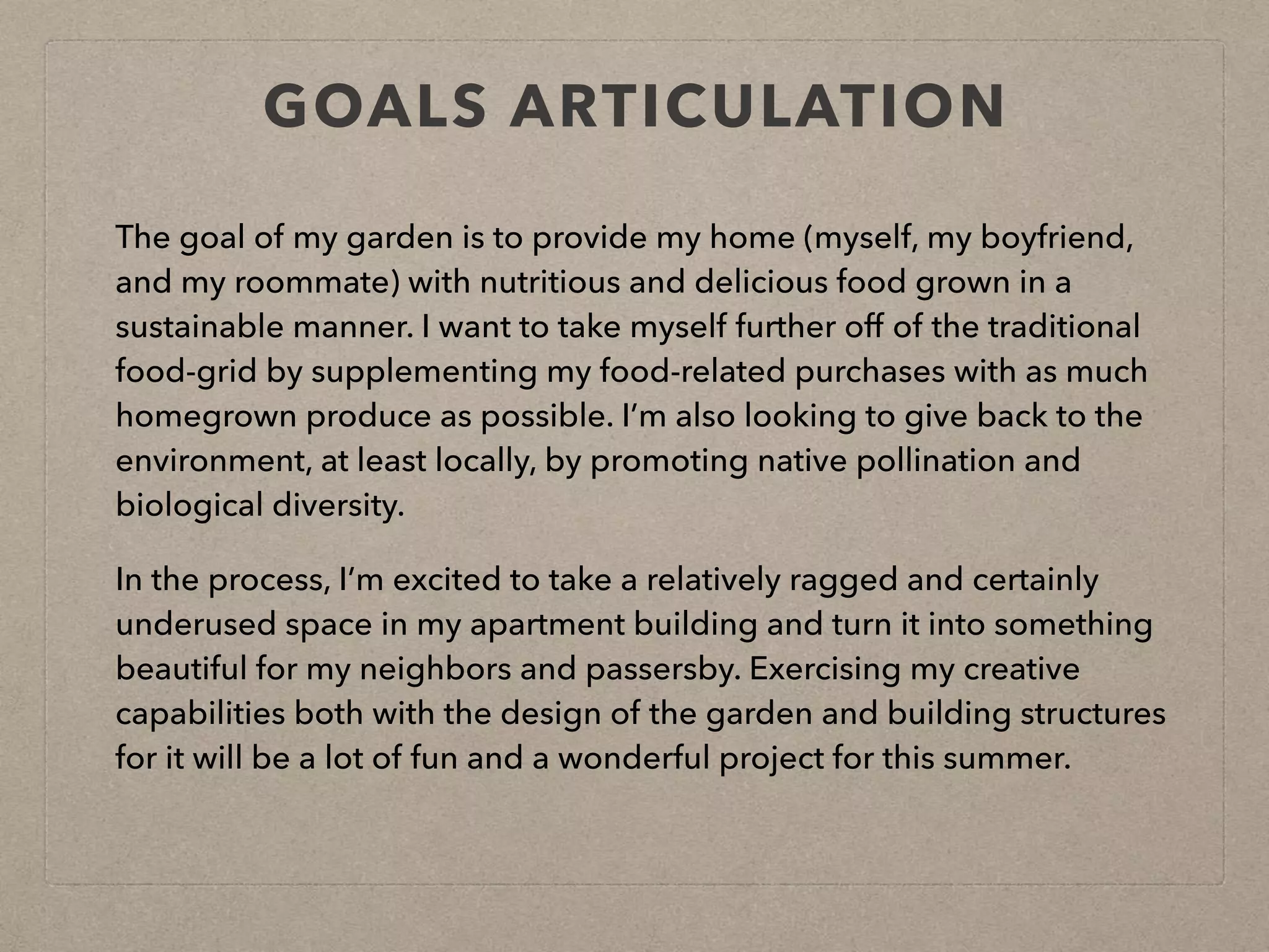 Final project design | PPT