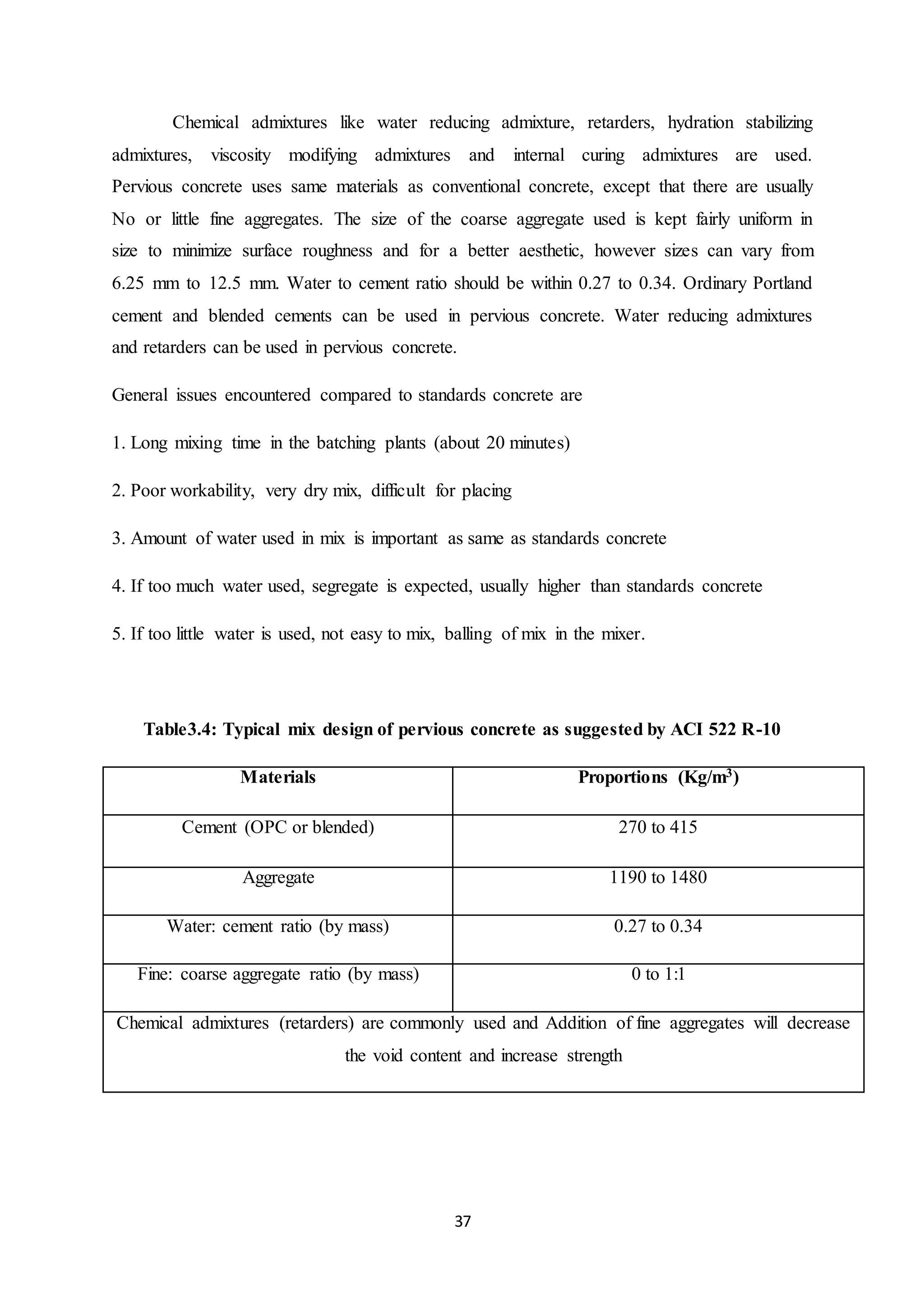 PROJECT DOCUMENT OF PERVIOUS CONCRETE | DOCX