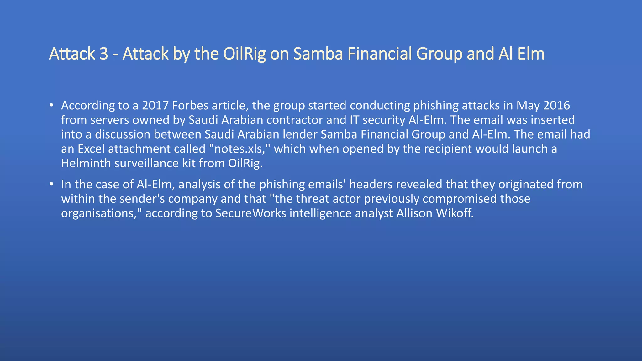 Final Project for the Cybersecurity for Everyone Course- Oilrig.pptx