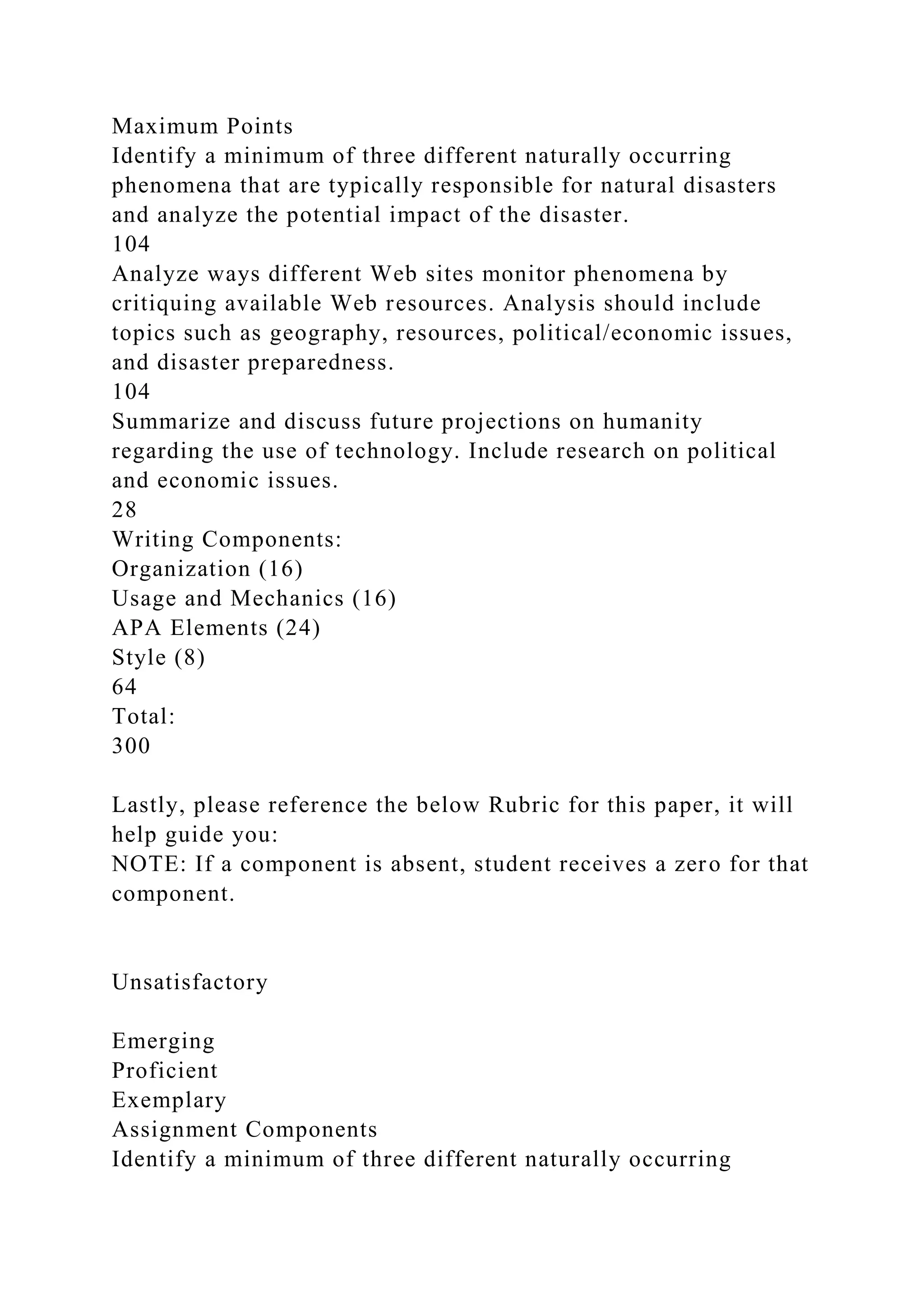 Final Project Guidelines and Grading GuideOverviewThe Final .docx