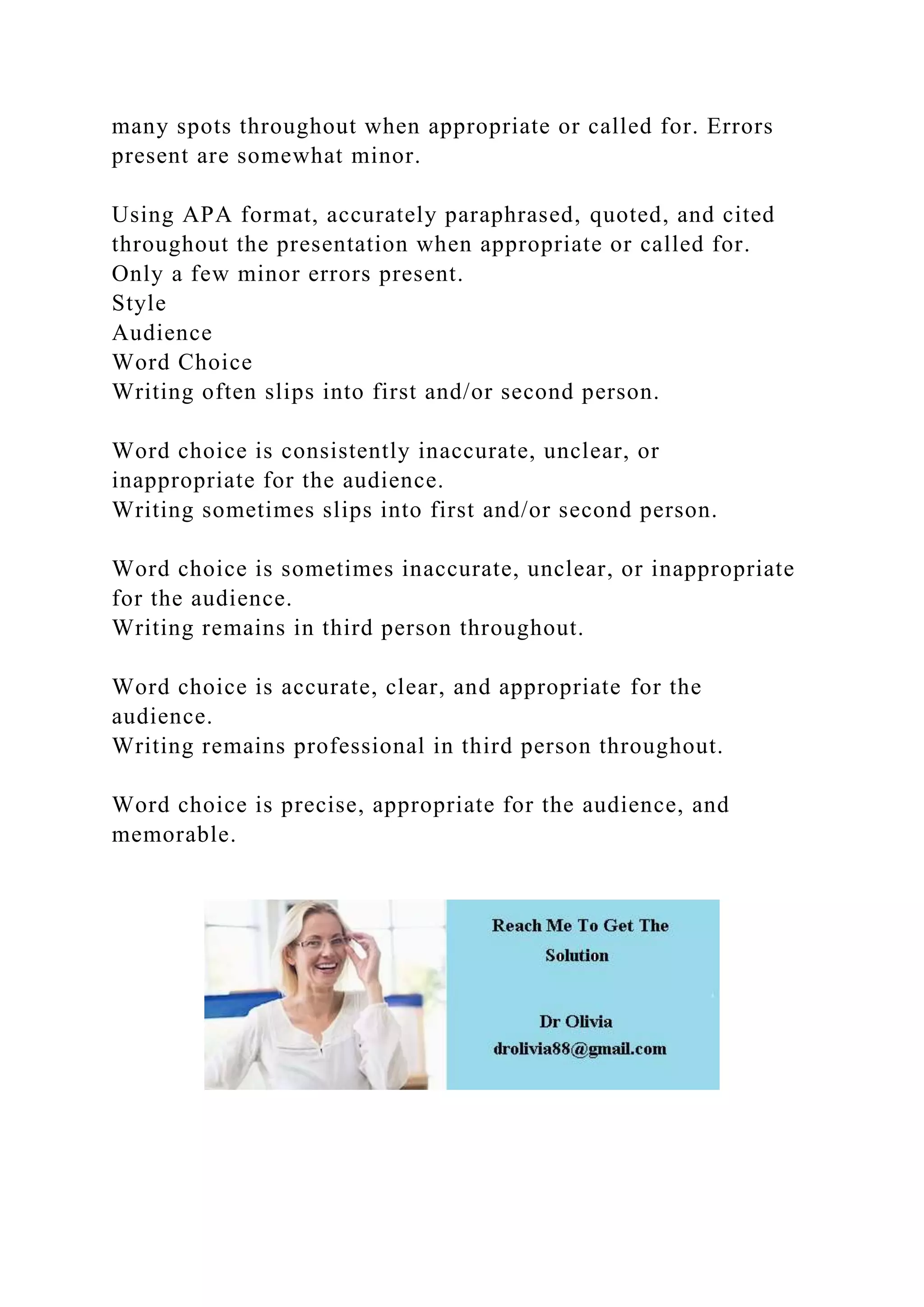 Final Project Guidelines and Grading GuideOverviewThe Final .docx