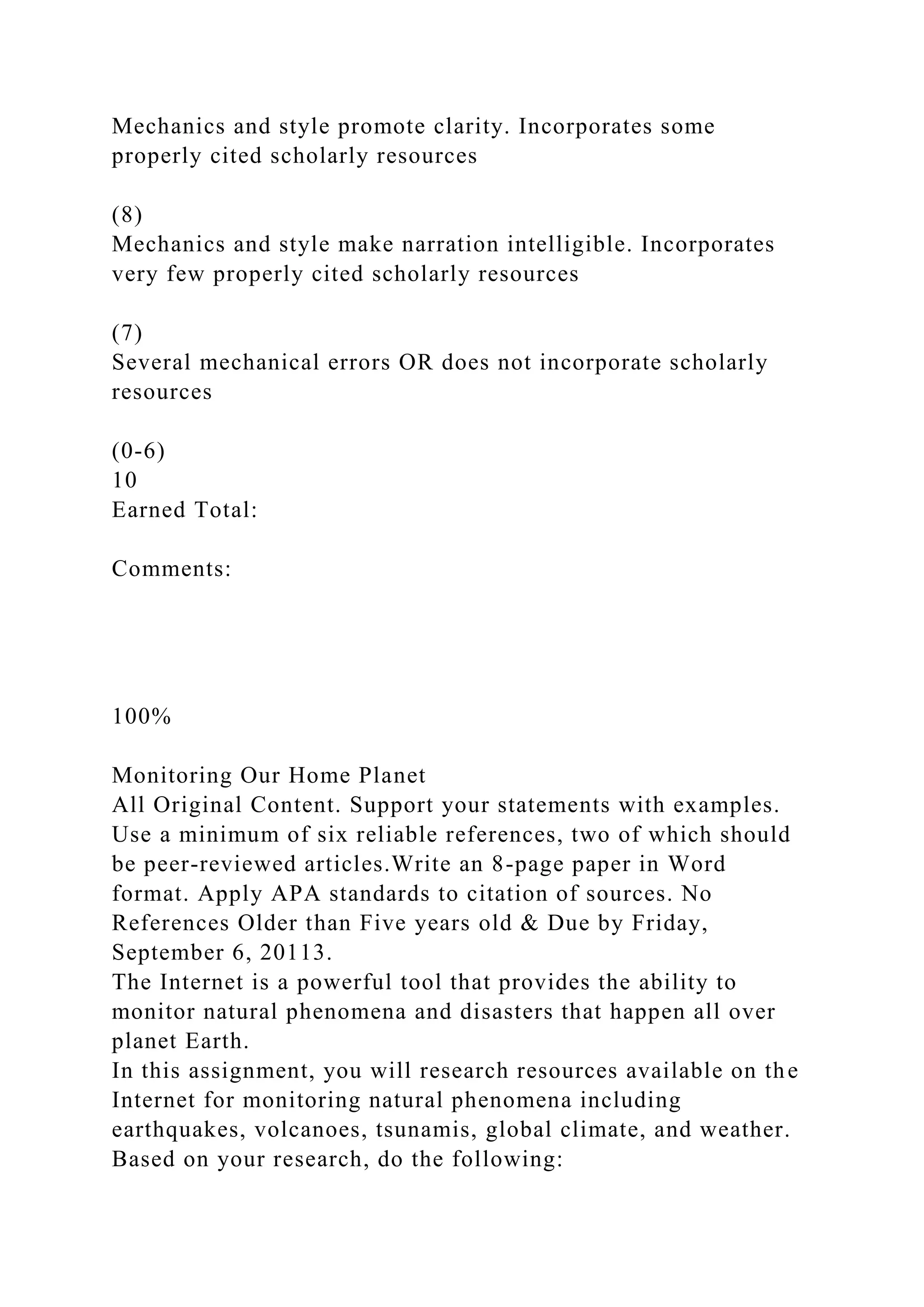 Final Project Guidelines and Grading GuideOverviewThe Final .docx