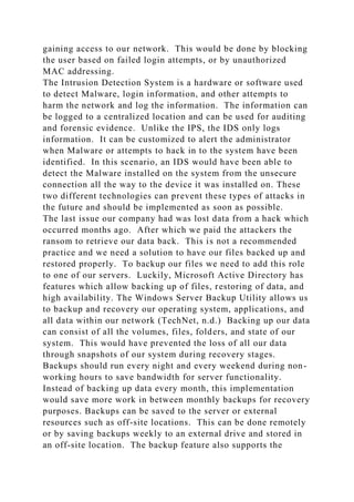 Final Project – Incident Response Exercise SAMPLE.docx