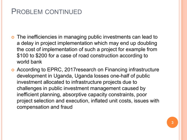 Final project, mbatuusa christine, MOOC : Financing for Development: Unlocking invetment ...