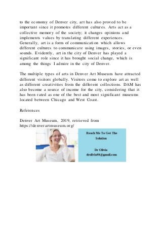 Final Project Milestone 2A City Museum Permanent Exhibit | PDF