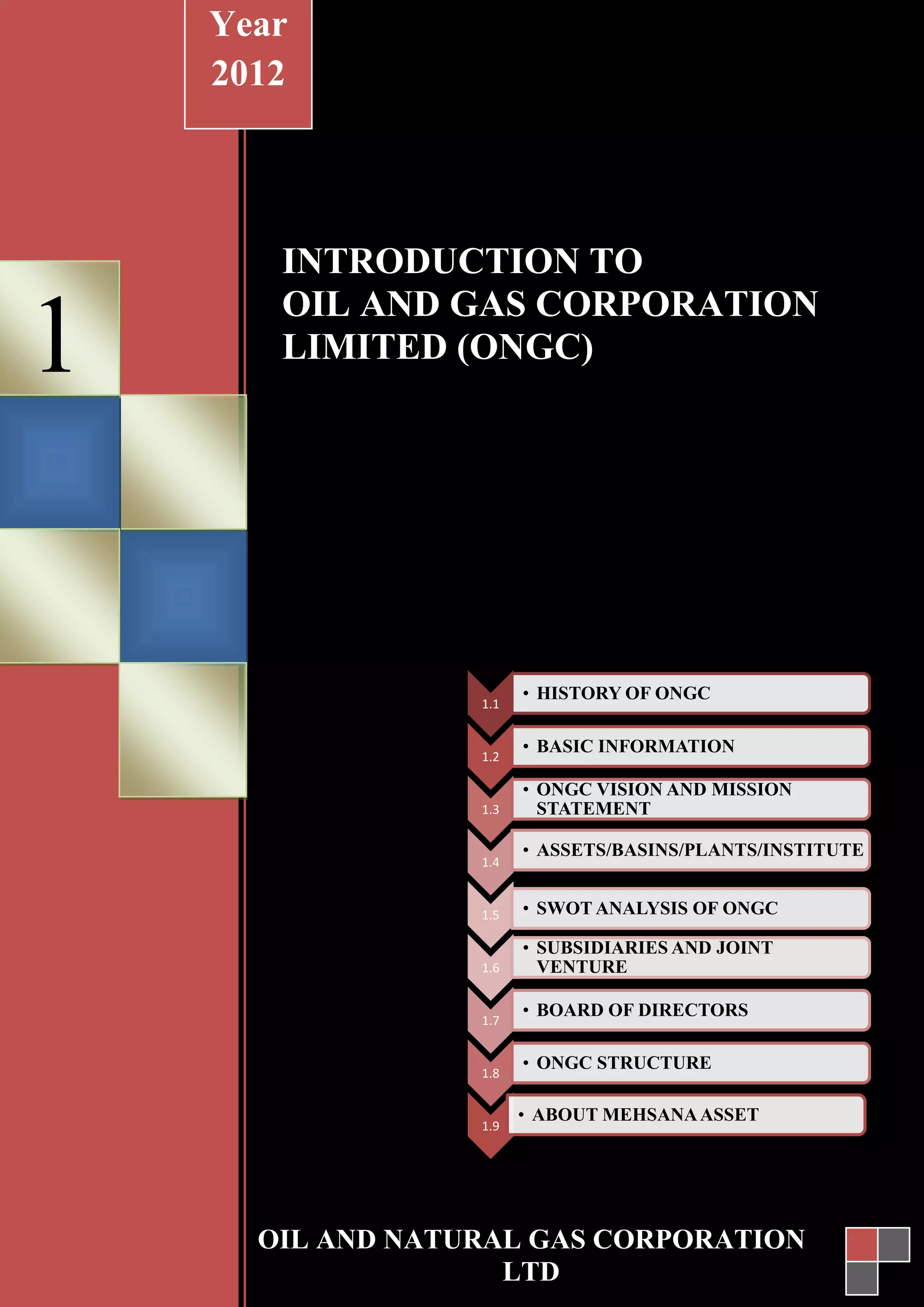 financial analysis of ongc Final project | PDF