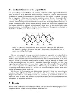 Stochastic Birth-Death Processes in Wolf Species | PDF