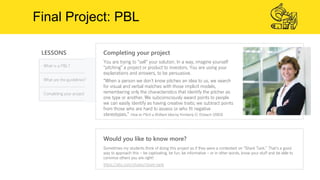 Final project (pbl) | PPT