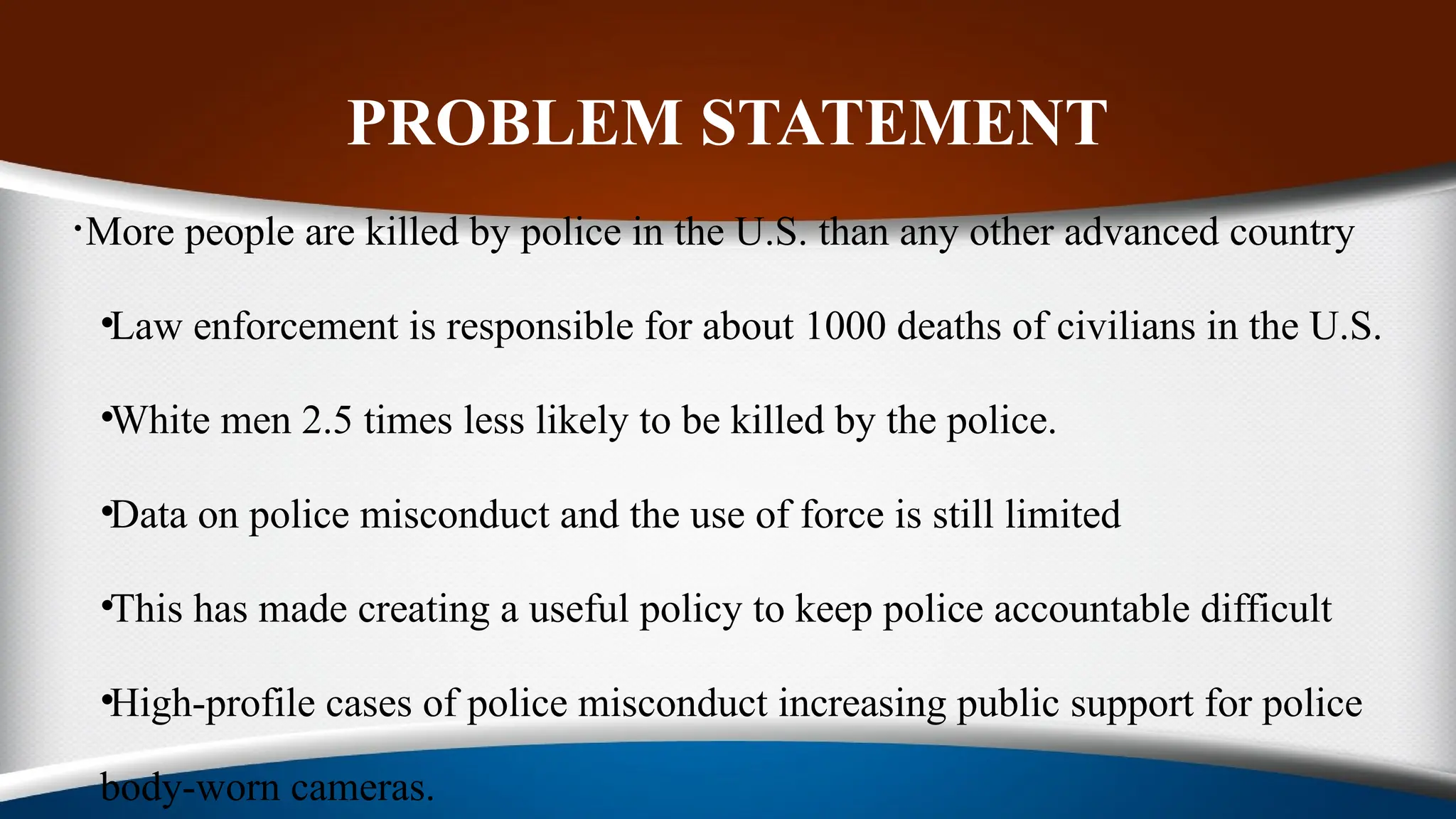The Impact of Body-Worn Cameras on Police Transparency, Public Trust ...