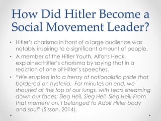 Understanding Leaders of Social Movements and The Persuasion Strategies ...