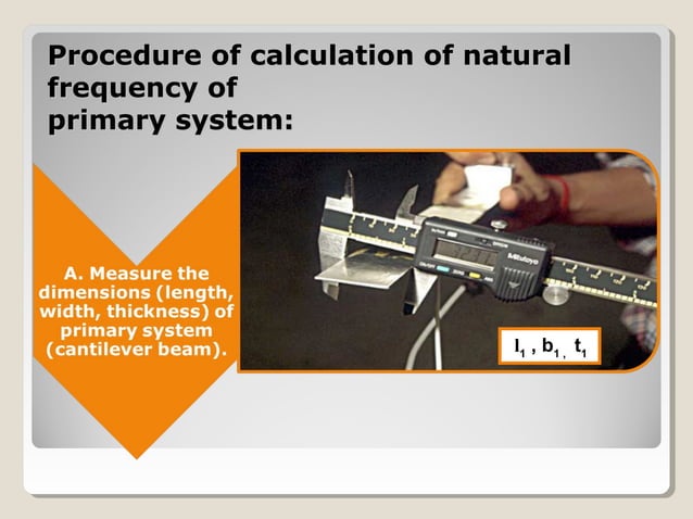Design of Tuned Mass Vibration Absorber - Case Stude | PPT