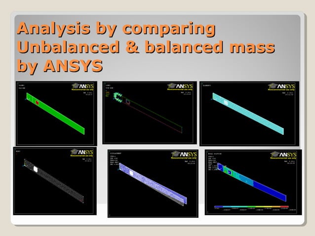 Design of Tuned Mass Vibration Absorber - Case Stude | PPT