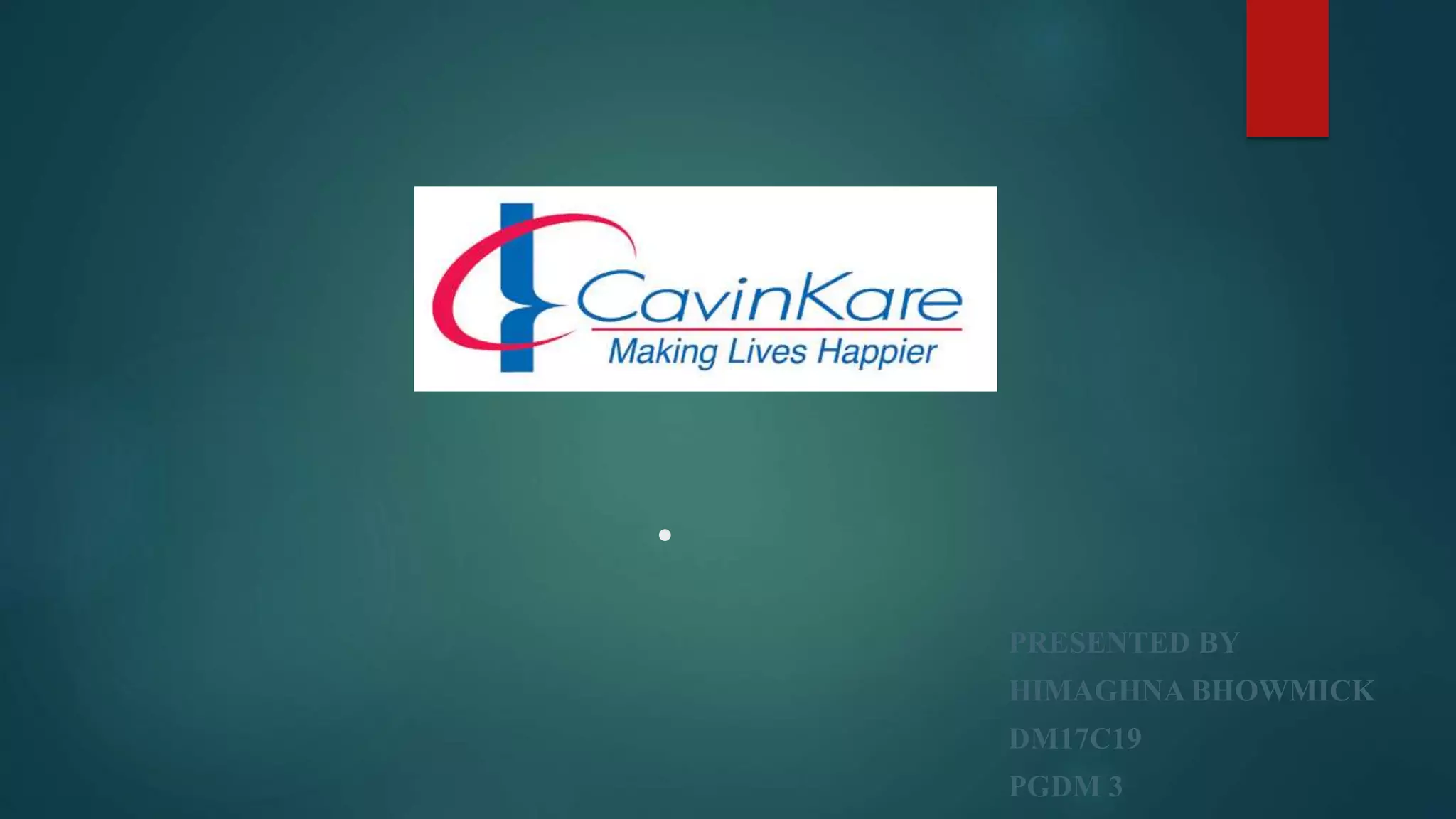 CavinKare Project | PPTX