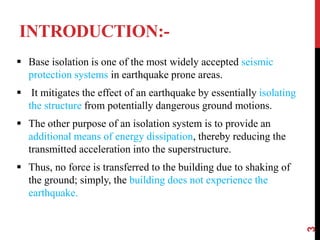Base Isolation of Building Frames- Experimental Study Using Shake Table ...