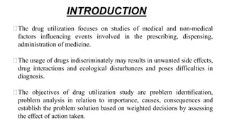 Assessment of drug utilization and rational drug use on WHO indication ...