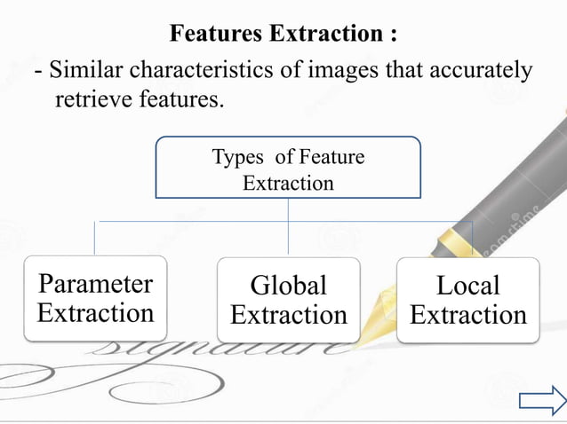 Fraud Detection Using Signature Recognition | PPTX