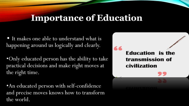 Educational problems | PPTX | Education