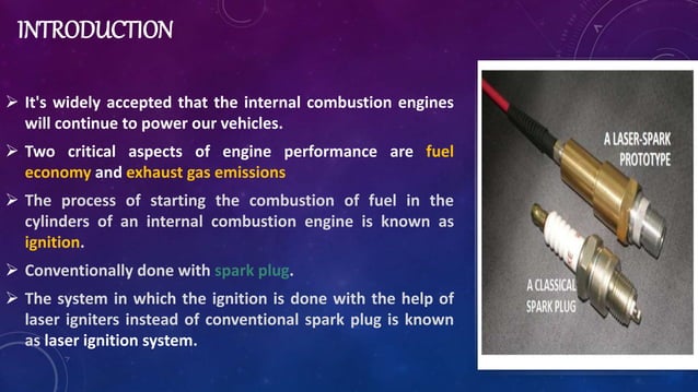LASER IGNITION SYSTEM PRESENTATION ASHUTOSH GAUR | PPT