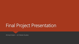 Final project presentation | PPTX | Infectious Diseases | Diseases and ...