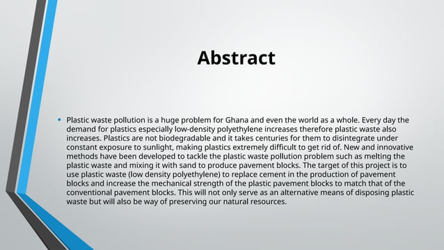 Utilization of low density polyethylene waste to produce pavement ...