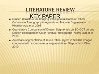 Automatic Drusen Classification | PPTX | Eye and Vision Conditions | Diseases and Conditions