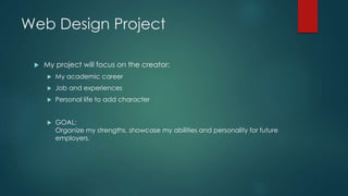 Final project: My ePortfolio | PPT