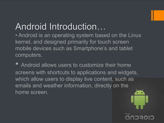 android media player project proposal | PPTX